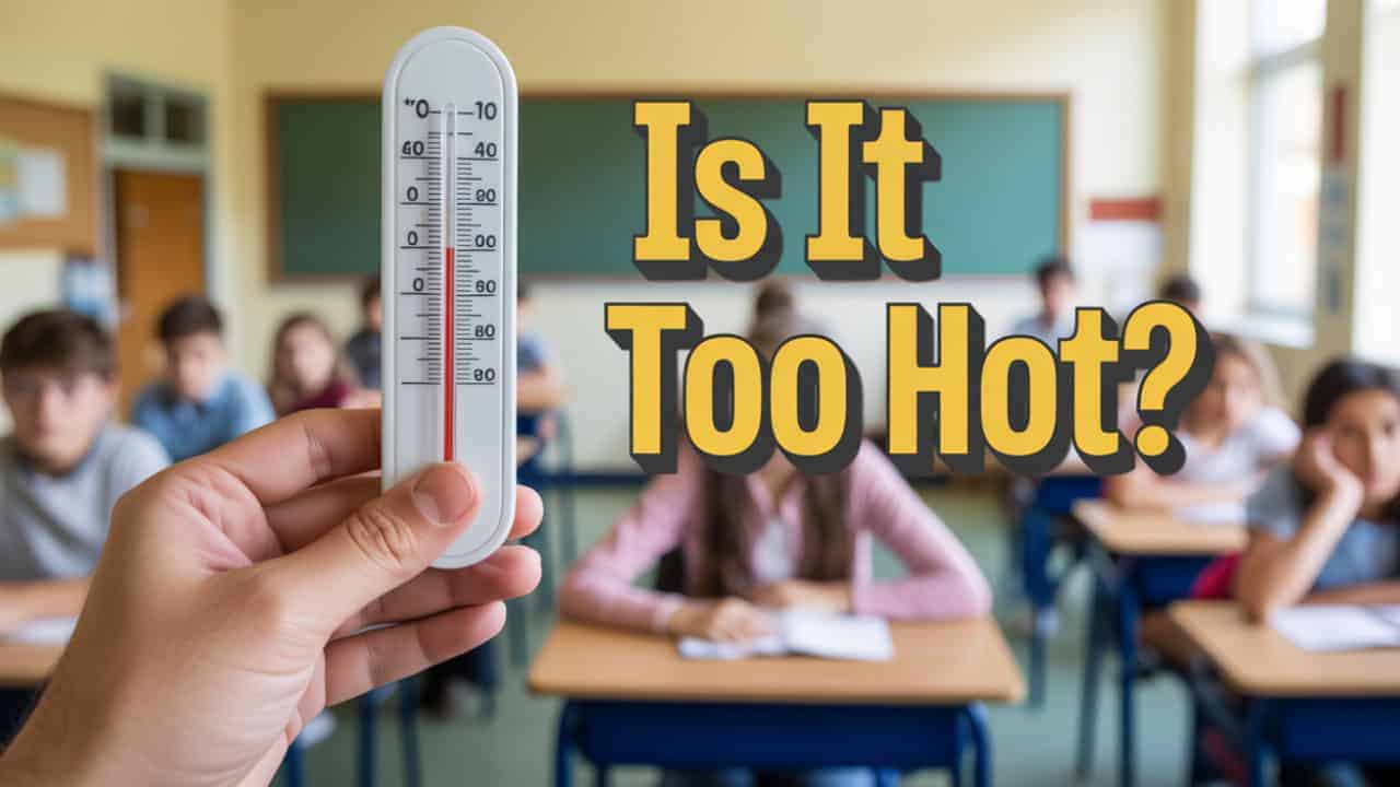 How Thermometer Measures Temperature in a Classroom